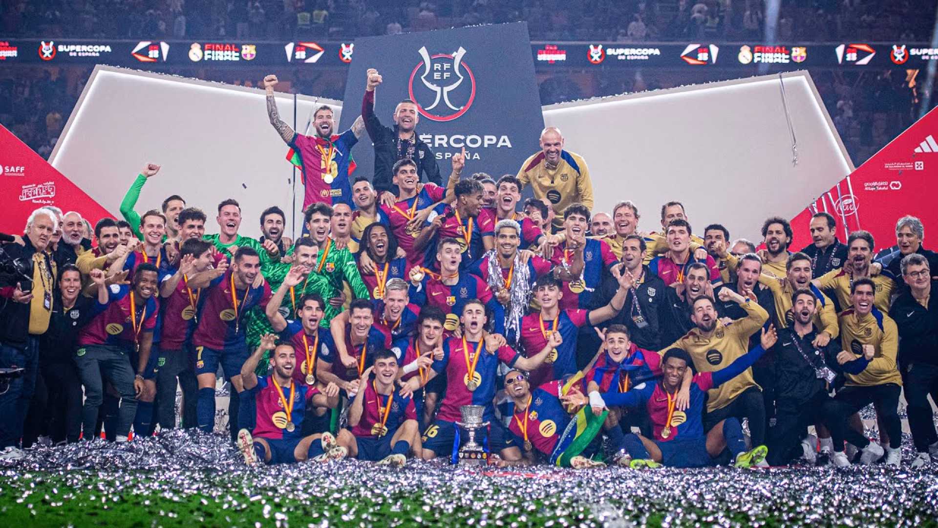 Barcelona dey ready to carry Champions League, Liga and Copa del Rey ...
