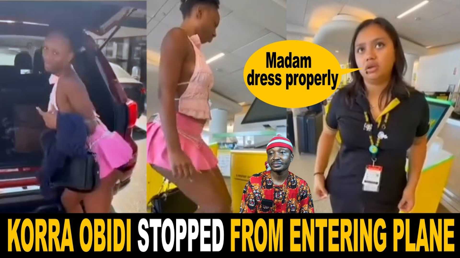 Korra Obidi Nearly Kicked Off Plane for Indecent Dress, Na Wetin Happen? - NNN